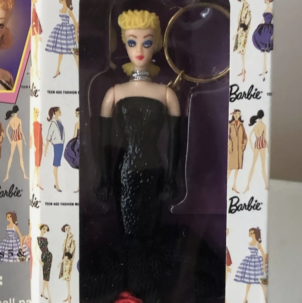 Vintage Collectors Mattel 1995 Barbie Keychain "Solo … - Gem